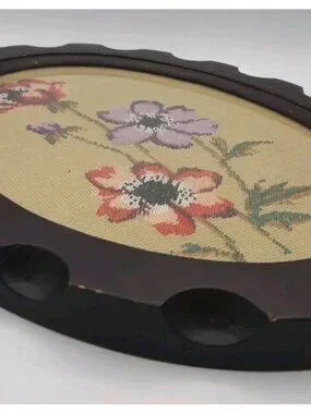 Handmade Cross Stitch Artwork | Art | Vintage Floral Cross Stitch ...